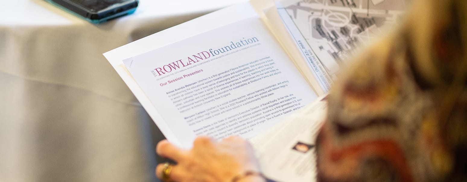Fellowship - The Rowland Foundation